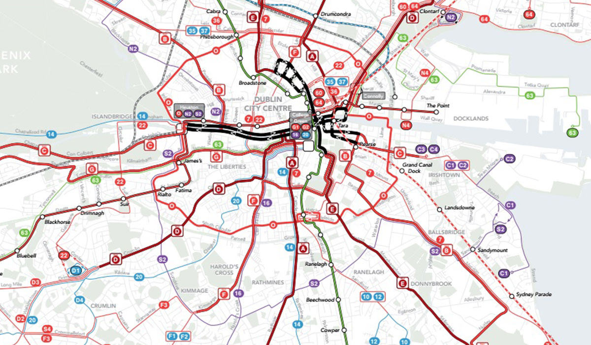 Community page for better public transport in Dublin